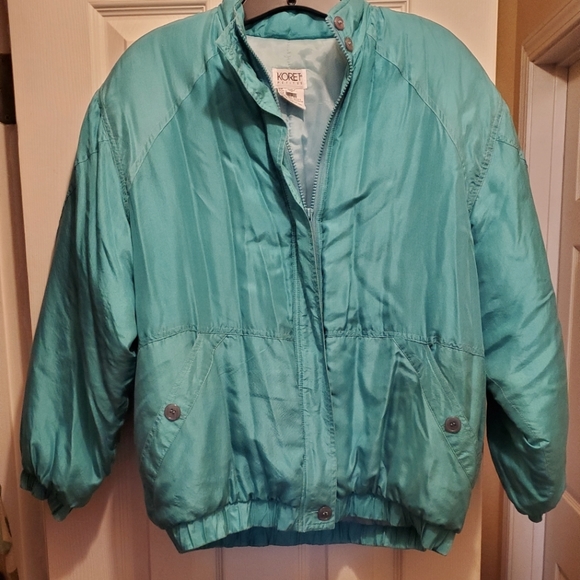Koret | Jackets & Coats | Koret Silk Vintage Jacket | Poshmark